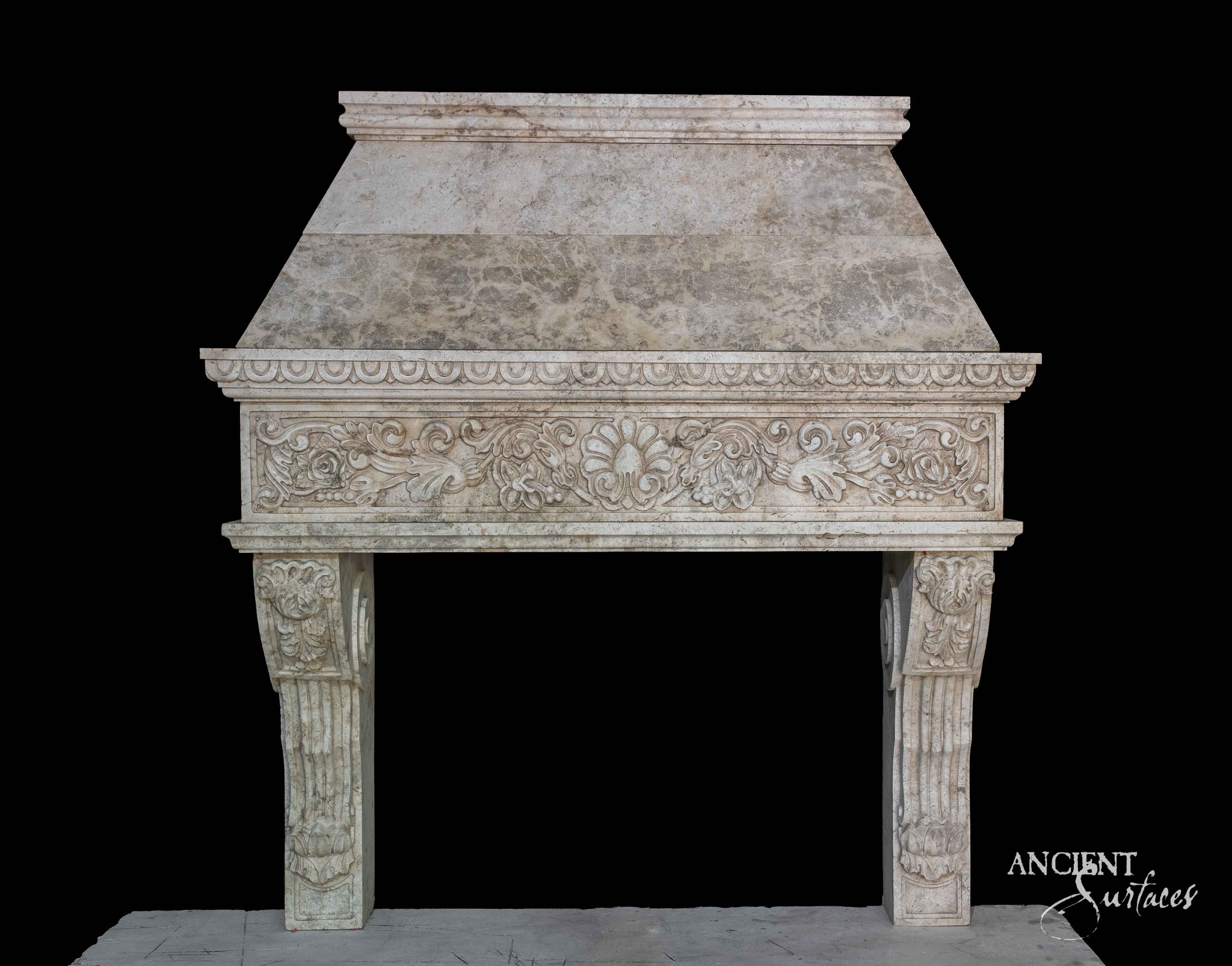 The Quintessence of Culinary Architecture: Antique Limestone Kitchen ...