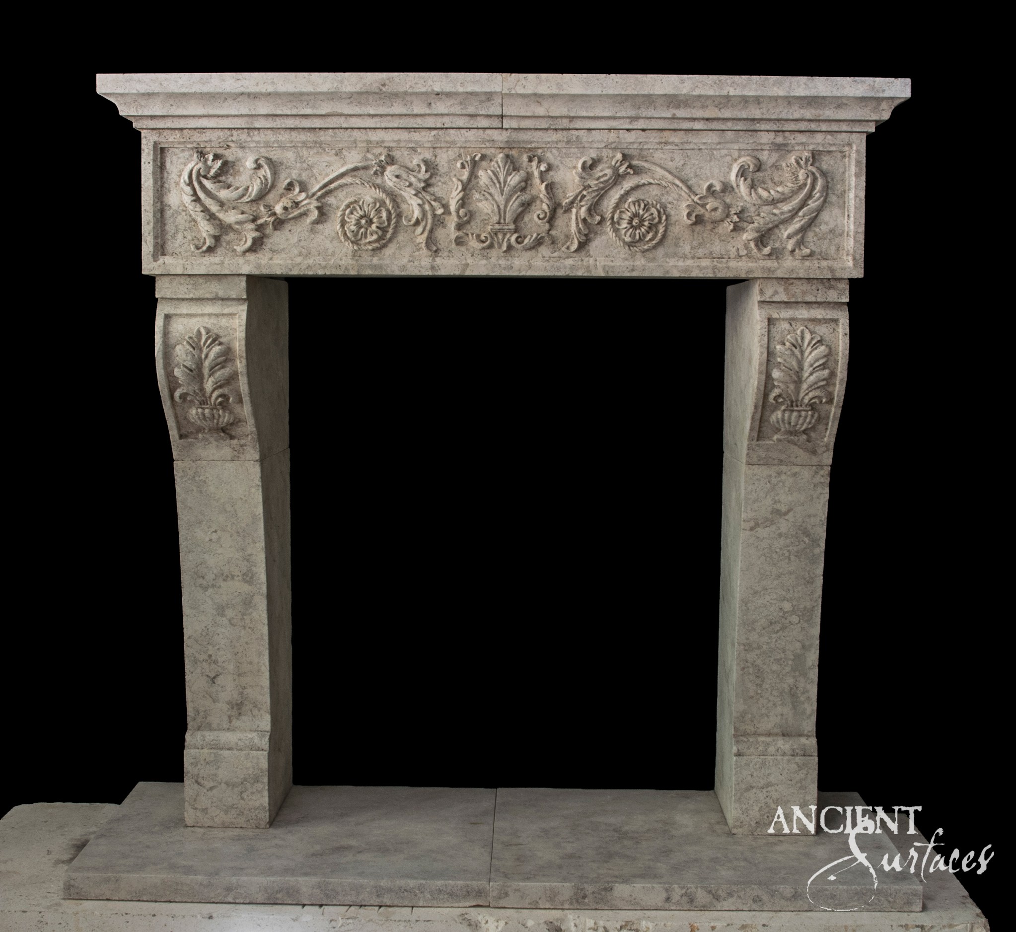 A Gallery of Timeless Craftsmanship: Reclaimed Limestone Mantles by ...